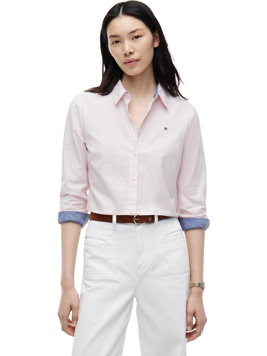 TOMMY HILFIGER Tommy Hilfiger Regular Fit Stretch Oxford Shirt